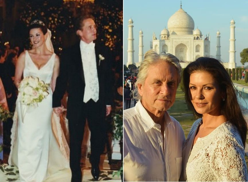 Catherine Zeta-Jones Shares Rare Wedding Photo With Michael Douglas—25 ...