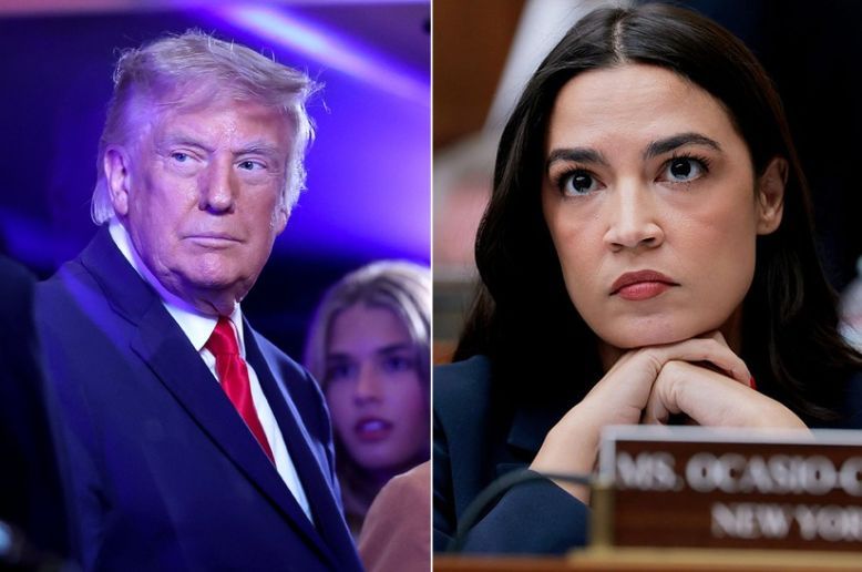 Trump’s Knicks Night Gets Worse With AOC’s 'Blunt' Jab Amid Worsening ...